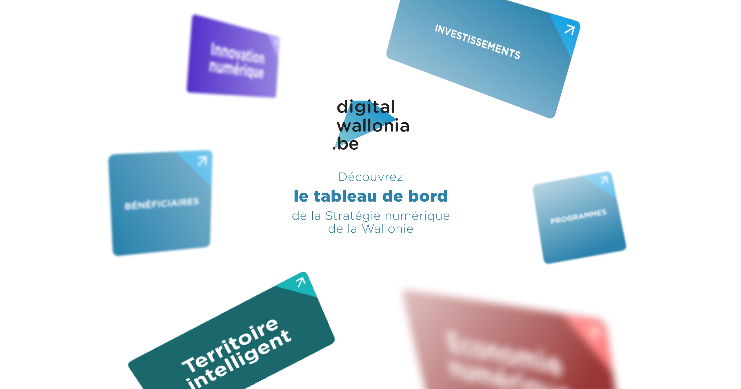 Tableau de bord Digital Wallonia - Digital Wallonia